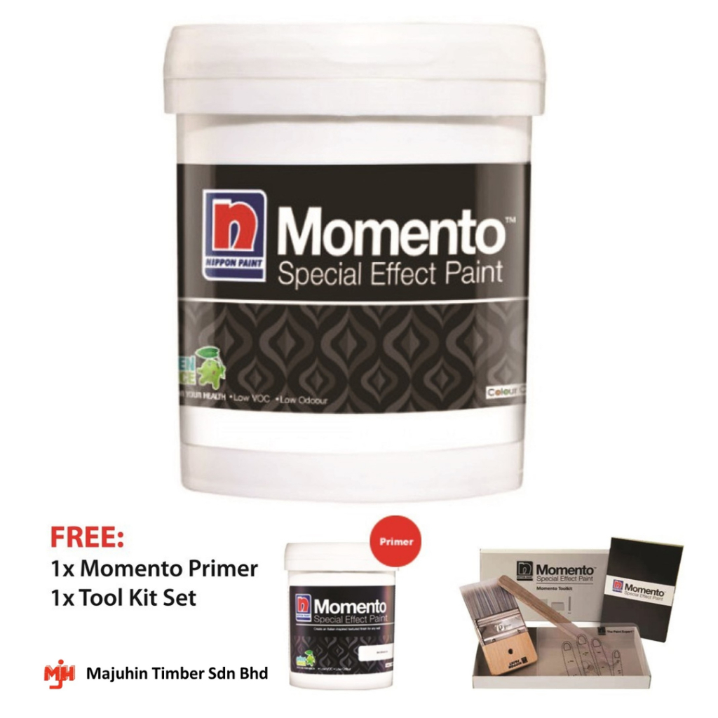 Nippon Paint Momento Textured Series - Elegant / Elegant Gold / Sparkle ...