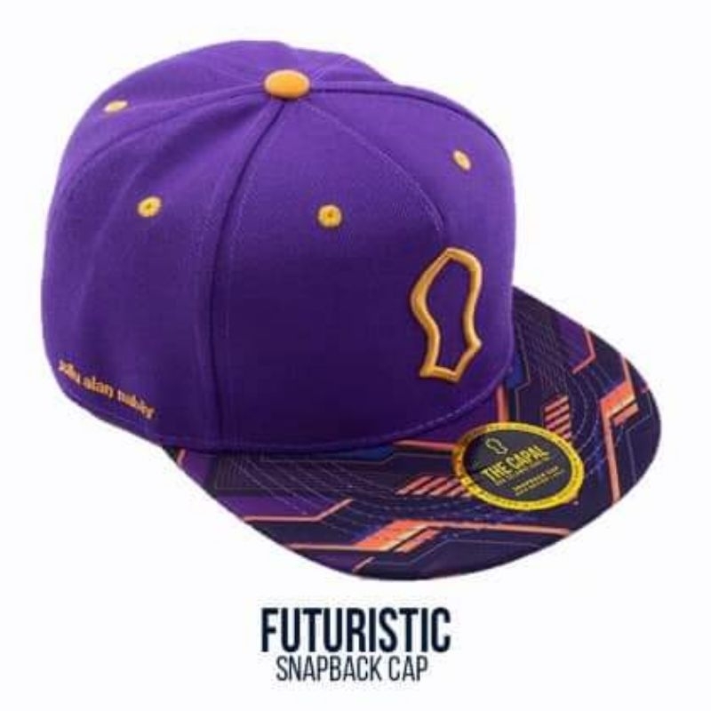 Snapback cap topi futuristic songket design | Shopee Malaysia
