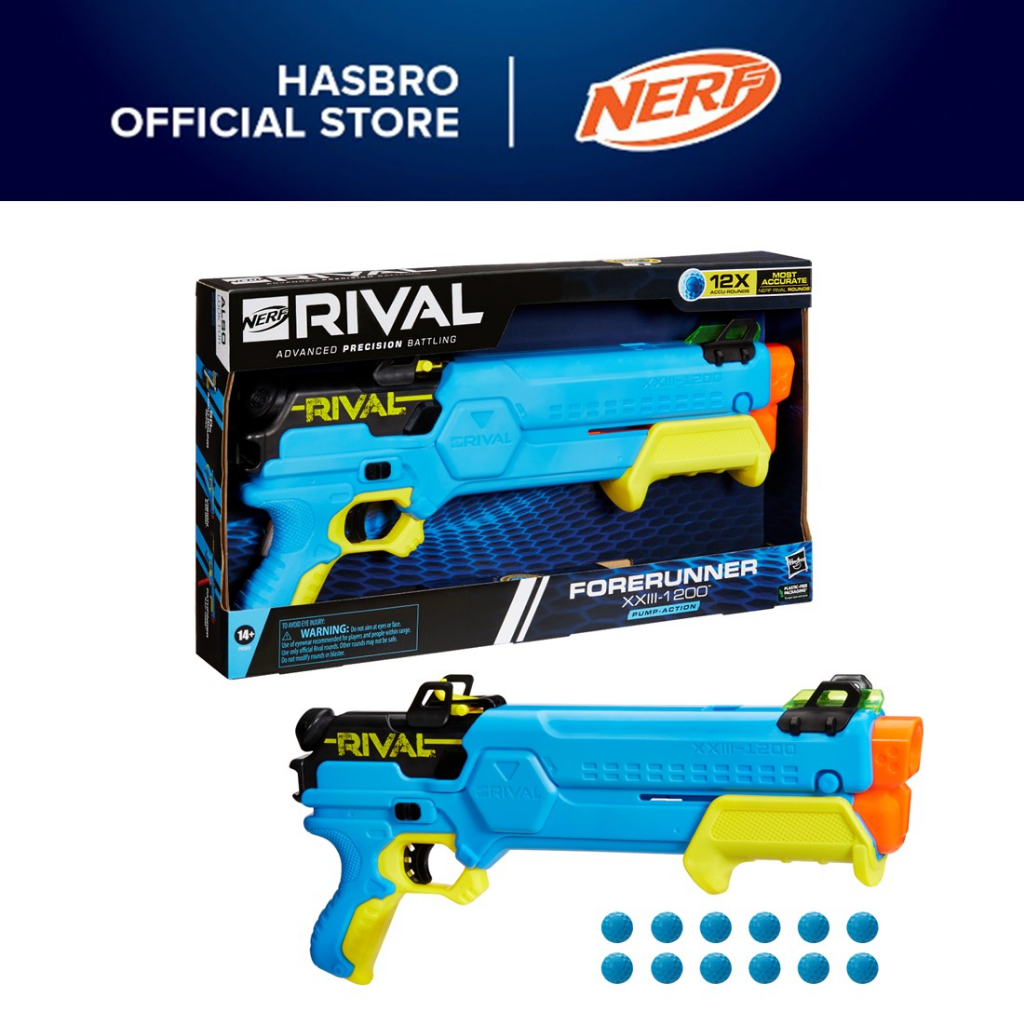 Nerf Rival Forerunner XXIII-1200 Nerf Blaster, 12 Round Capacity, 12 ...