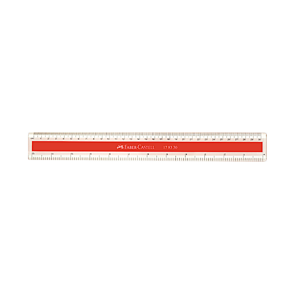 Faber Castell Plastic Ruler | Straight Rulers | Home Office School ...