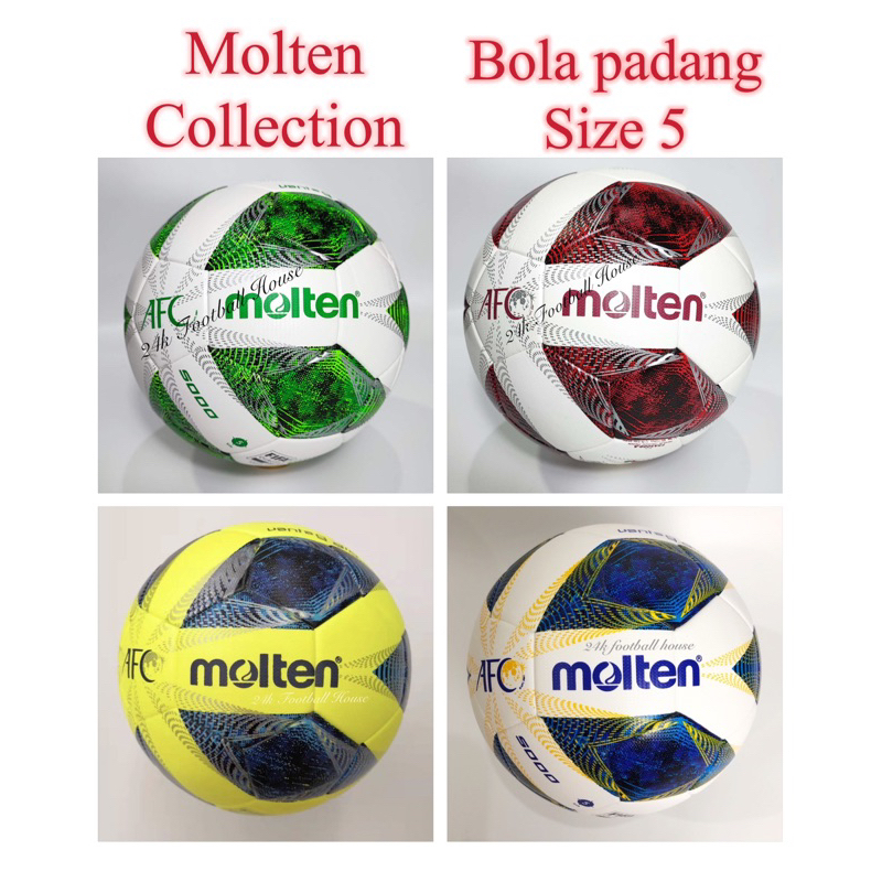 Bola Sepak Molten/Molten football AFC 5000 🔥READY STOCK🔥 | Shopee Malaysia