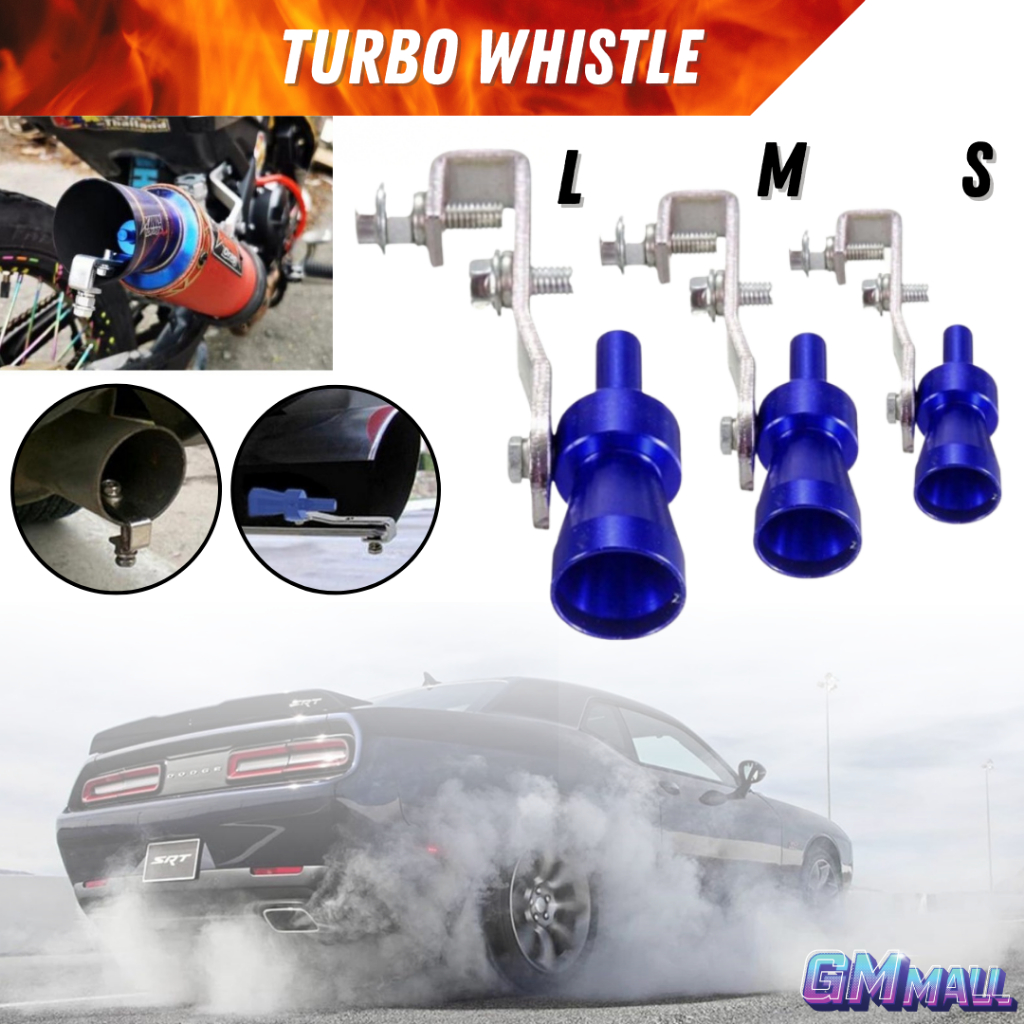 CAR TURBO SOUND WHISTLE MUFFLER EXHAUST PIPE Motorbike Tail Modified ...