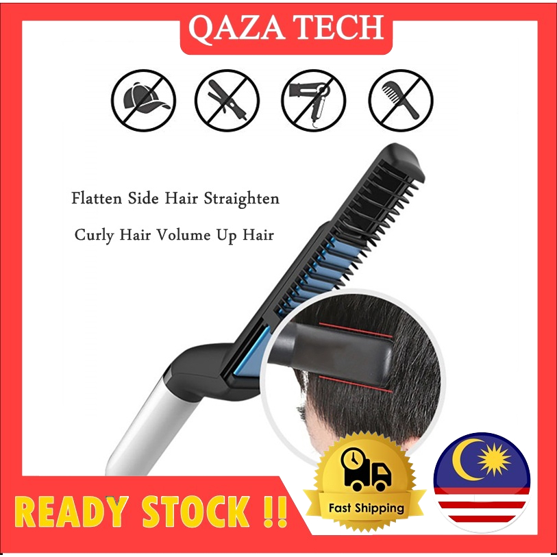 M'Styler Men's Hair Straightener Flat Iron for Hair Control (3 Pin Plug ...