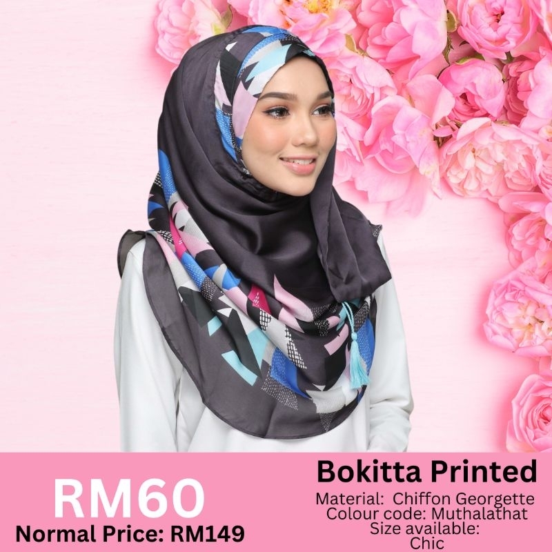 Bokitta Printed 💥ORIGINAL💥Clearance Stock | Shopee Malaysia