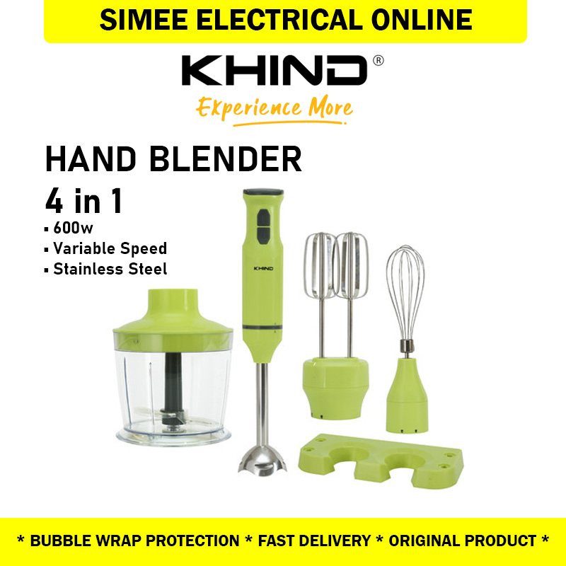 Khind Hand Blender Blender Tangan BH600AS BH600M 600W | Shopee Malaysia