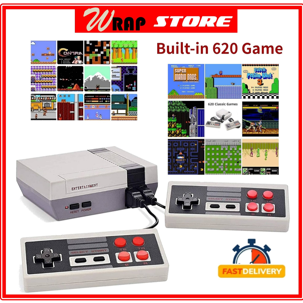 Classic Retro Game Console - Retro Game Console Mini Video Game ...