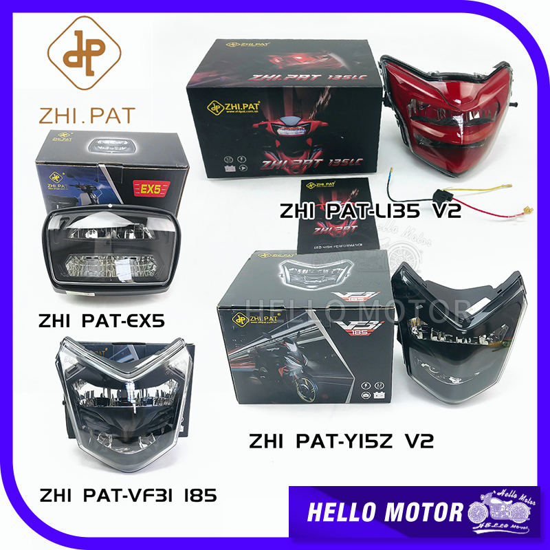 【Clearance Sale】ZHIPAT Y15ZR V1 V2 EX5 LC135 V1 V2-V6 SRL115 FI HEAD LAMP LED YAMAHA LAMP ...
