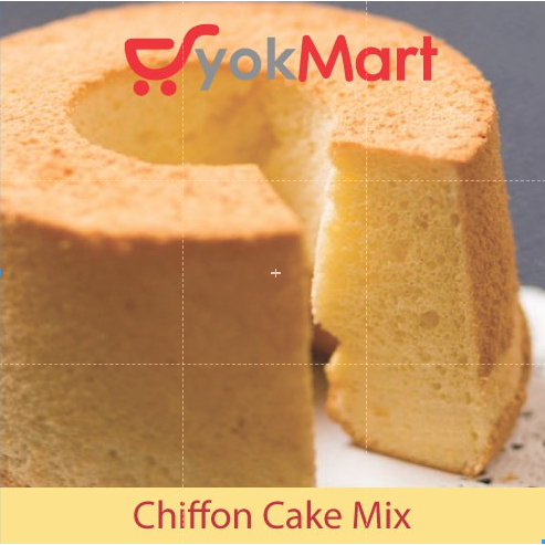 Chiffon Cake Mix Pre-Mixer Flour Tepung Chiffon Kek Mix 雪纺蛋糕预拌粉 1Kg ...