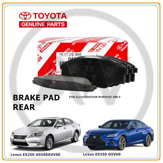 Original Lexus ES250 ASV60 AVV60 2013-2018 Lexus ES350 GSV60 Rear Disc ...