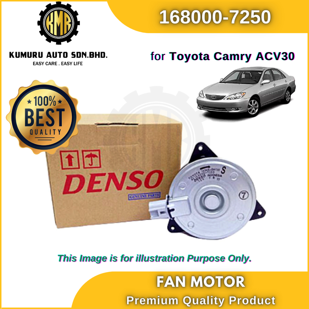(1@pc) Radiator Fan Motor Toyota Camry ACV30 Camry 2002-2006 - 168000 ...