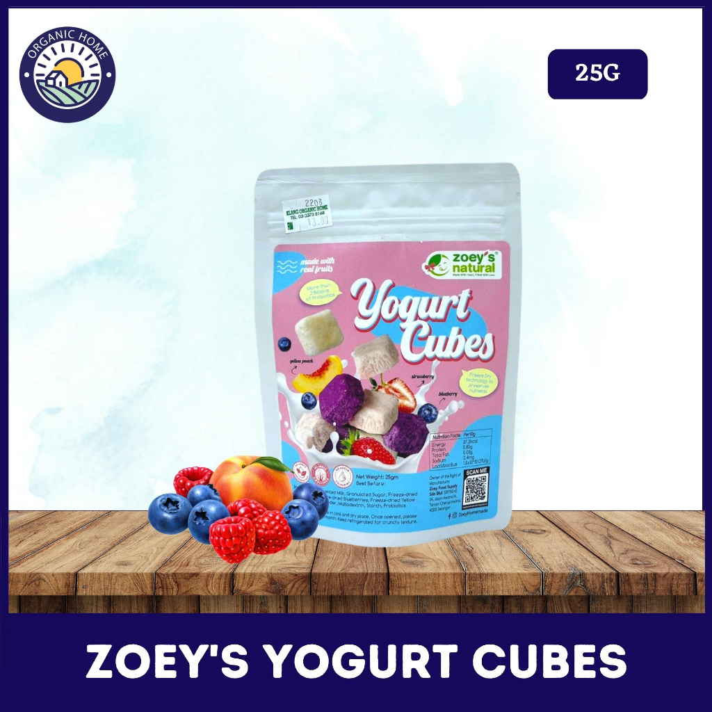 Zoey's Natural Yogurt Cubes-Mix Flavour | Shopee Malaysia
