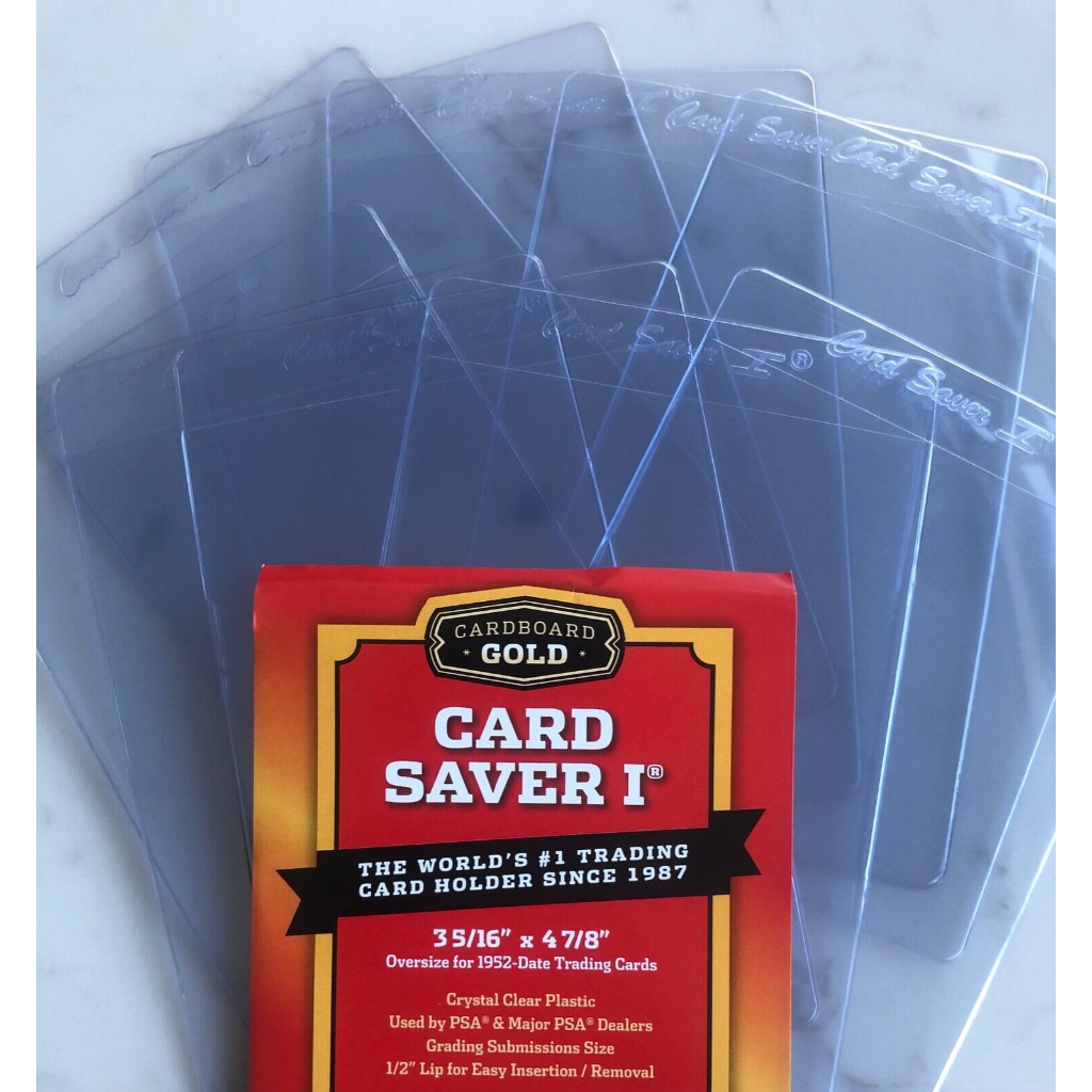 [READY] Card Saver 1 Semi-Rigid Card Holder Cardsaver 1 Graded Card ...