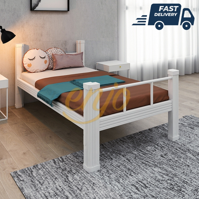 EnJo Premium Steel Single Bed Frame/Katil Single Besi/Besi Katil ...