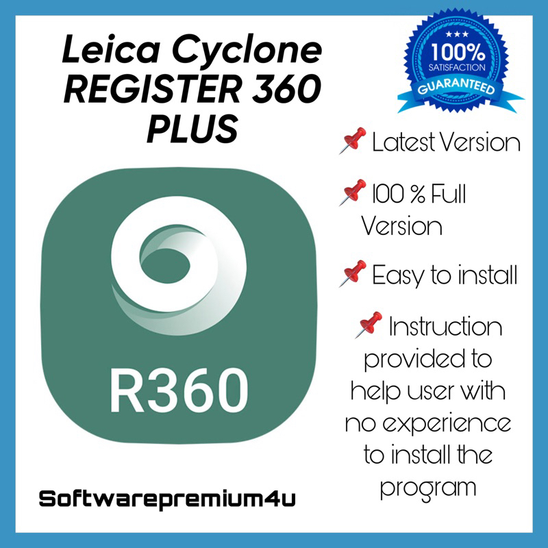 Leica Cyclone REGISTER 360 Plus 2023 | 2022.1 🔥【Latest】🔥 | Shopee Malaysia