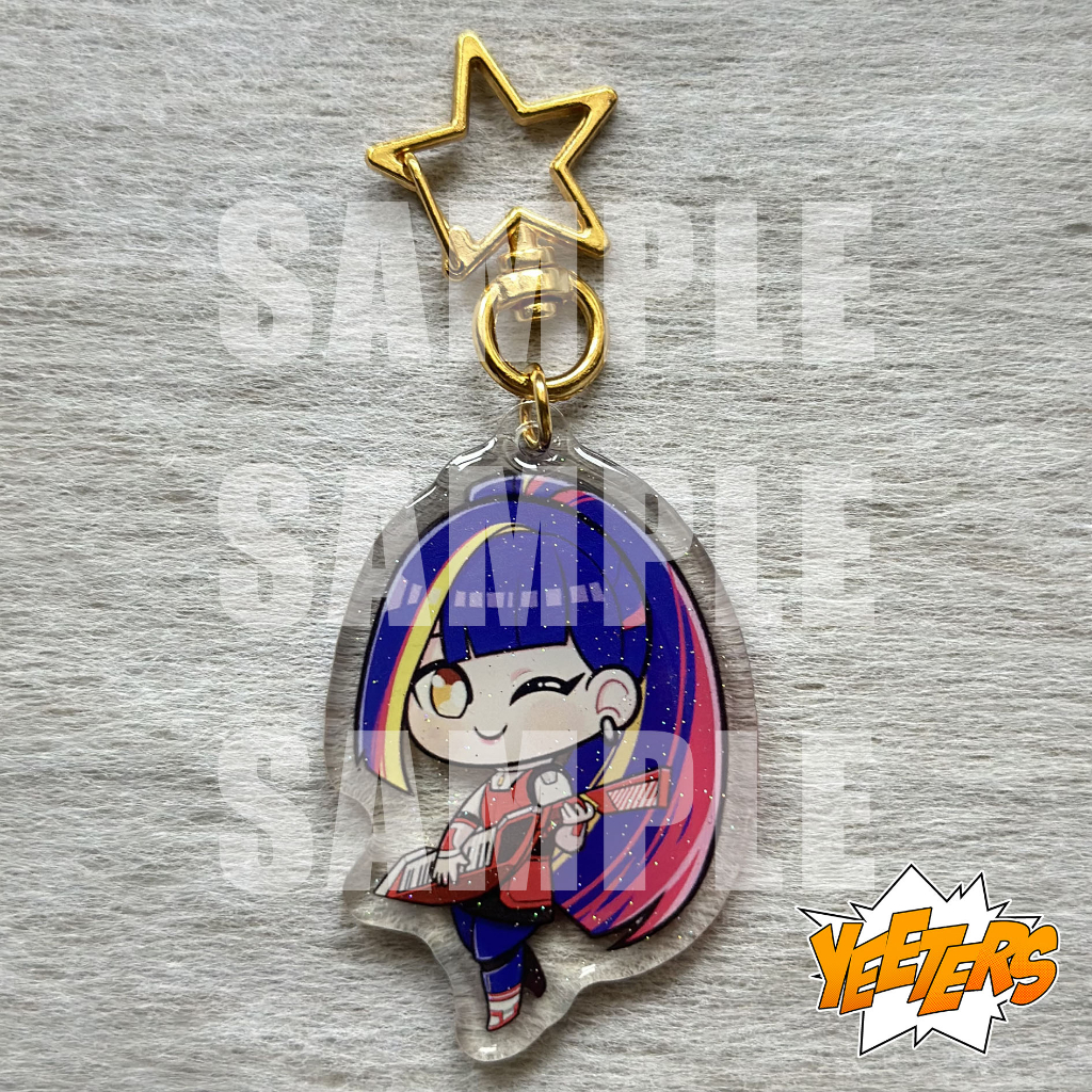 Ejen Ali Ejen Kim Resin Acrylic Keychain | Shopee Malaysia