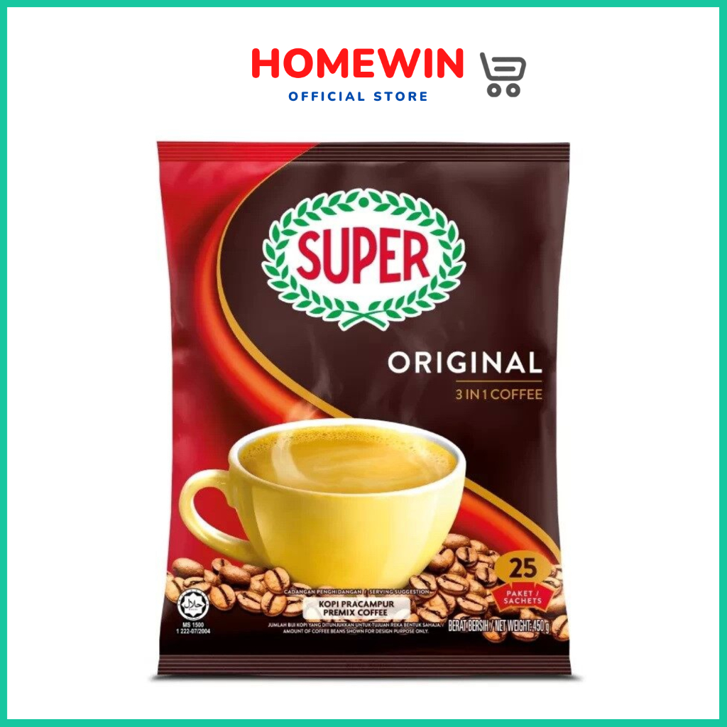 Super Original 3in1 Instant Coffee (25 Sachets) | Shopee Malaysia