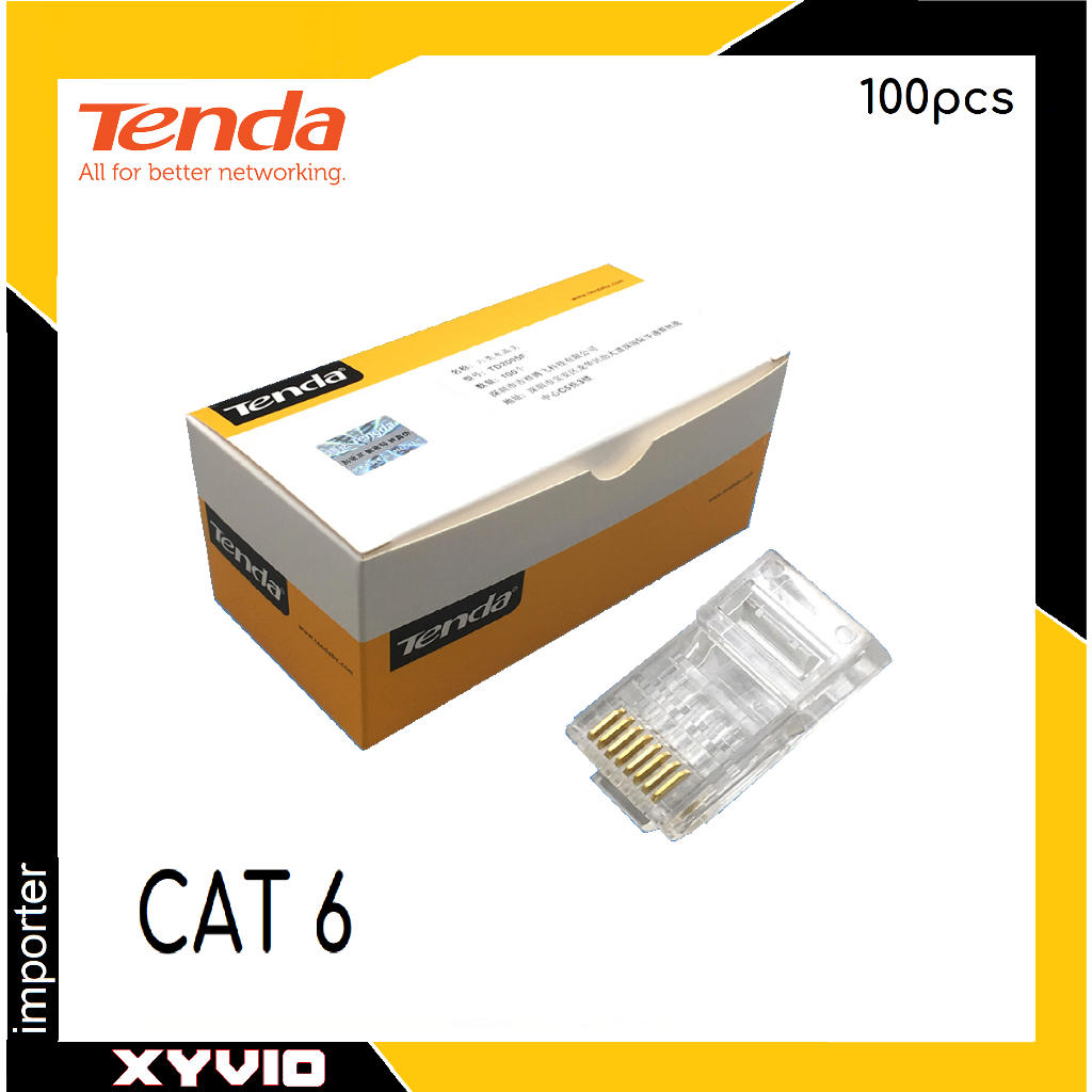 Tenda TD2005F RJ45 CAT 6 Network Connector | Shopee Malaysia