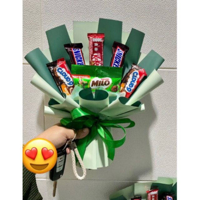 fathers day bouquet coklat chocolate bajet untuk hadiah gift birthday ...