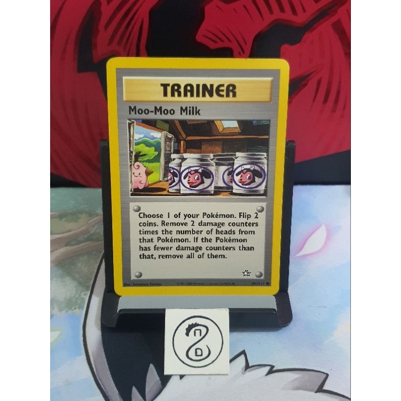 Pokemon TCG : Moo-Moo Milk 101/111 // Unlimited Neo Genesis (2000 ...