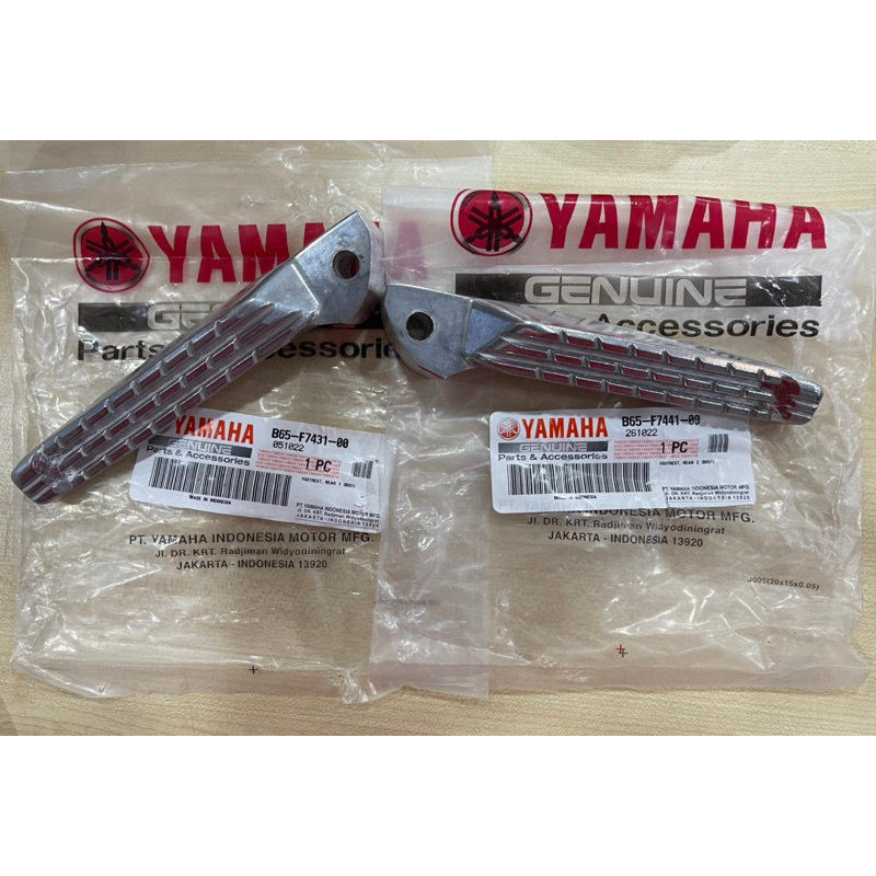 YAMAHA NVX 155 V1 V2 NMAX XMAX REAR FOOTREST SET (2PCS) LEFT& RIGHT ...