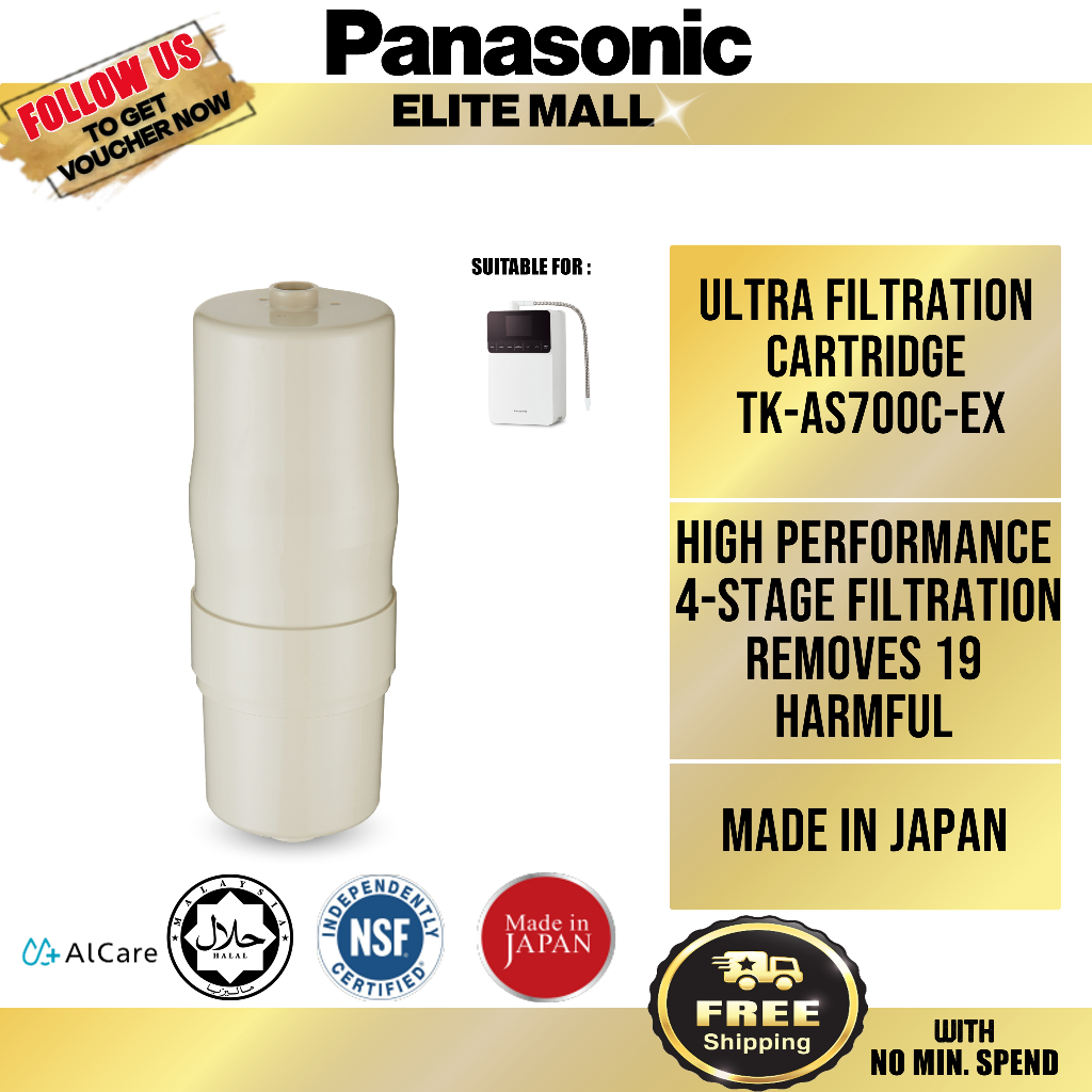 PANASONIC TK-AS700C-EX CARTRIDGE REPLACEMENT FOR TK-AS700 WATER ...