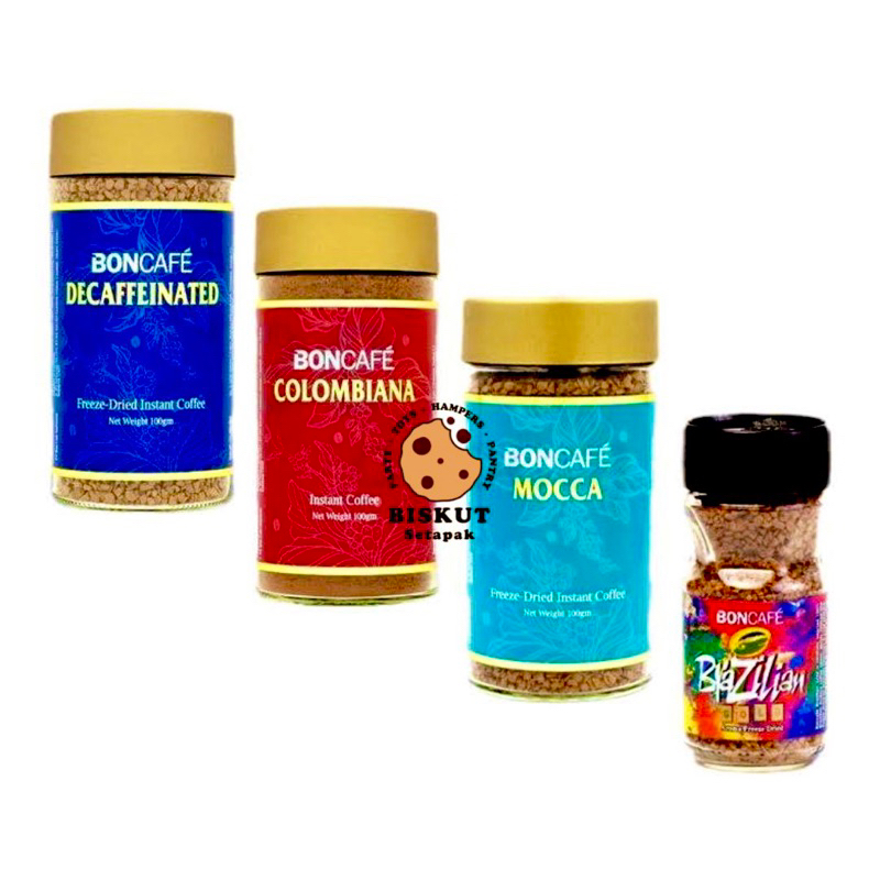 [IMPORTED] BONCAFE FREEZE DRIED INSTANT COFFEE 100G | Shopee Malaysia