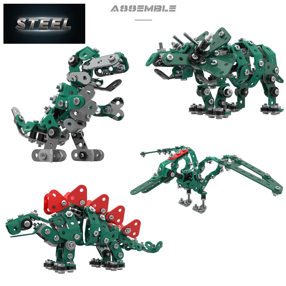 Micro Steel World 3D Puzzle Toys DIY 3D Model Steel Metal Puzzle ...