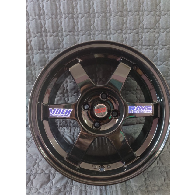 RIM STICKER RAYS VOLK RACING TE37 1SET 8PCS | Shopee Malaysia