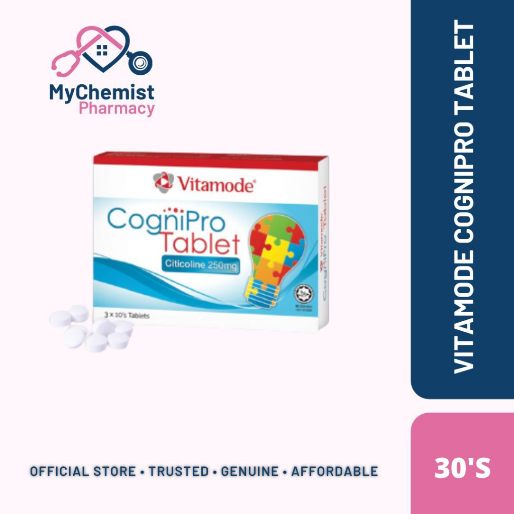 VITAMODE COGNIPRO 250MG TAB 30'S | Shopee Malaysia
