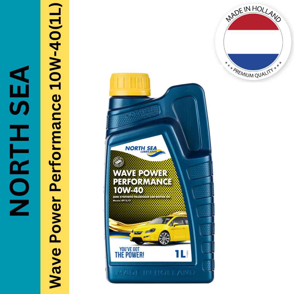 (MADE IN HOLLAND)(704756-1L) NORTH SEA WAVE POWER PERFORMANCE 10W40 ...
