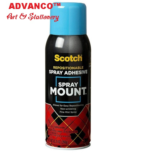 3M SCOTCH (6065) SPRAY MOUNT ARTIST'S ADHESIVE 290G (READY STOCK ...