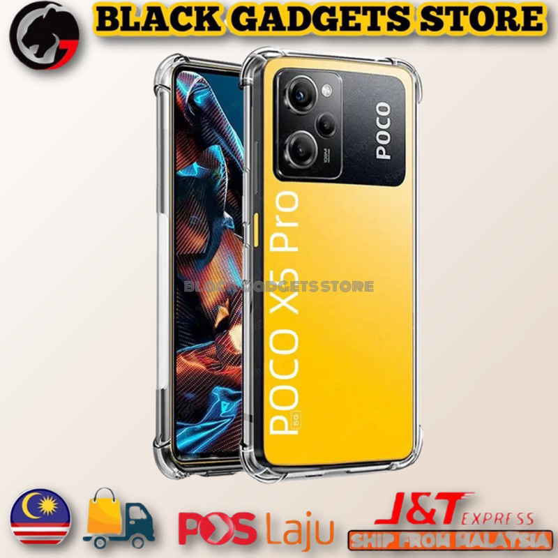 Xiaomi Poco X7 Pro / F6 Pro / F6 / X6 Pro / X6 / X5 5G / X5 Pro 5G Airbag Transparent Protection ...