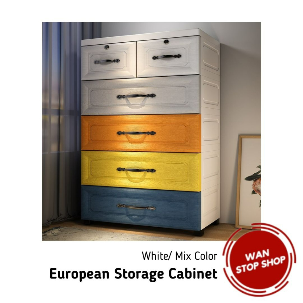 Plastic Storage Drawer European Storage Cabinet Plastic Storage ...