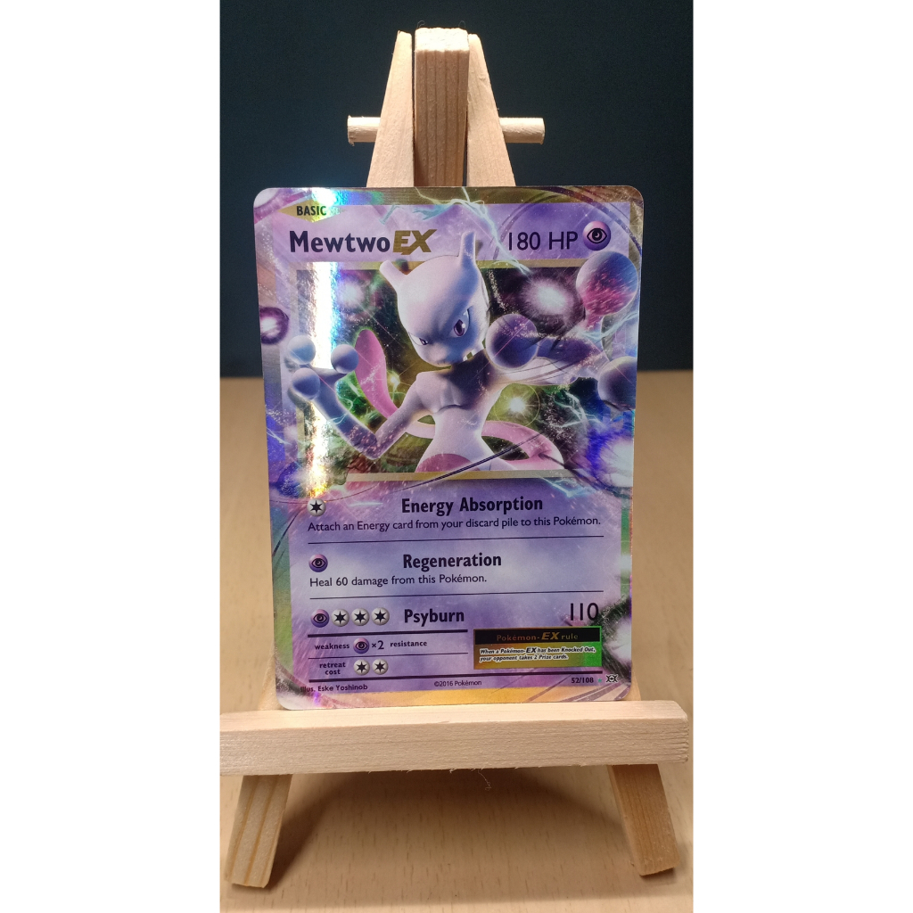(ENGLISH Version) Pokemon TCG | Grade B - | Mewtwo EX (52/108) Ultra ...