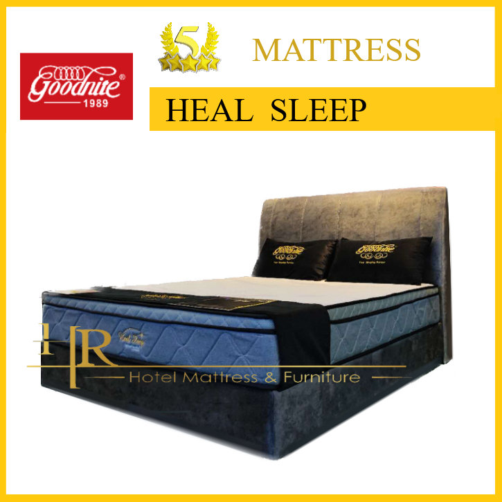Goodnite Heal Sleep Pocket Spring Mattress HR Delivery Malaysia ...