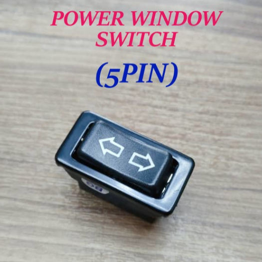 POWER WINDOW SWITCH 5PIN WINDOW SWITCH SAGA 5PIN / KANCIL POWER WINDOW ...