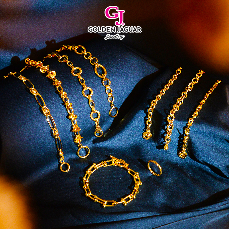 GJ Jewellery Emas Korea Emas Bangkok Bracelet Hardware Series | Shopee ...