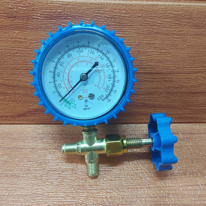 Pro. Manifold Gauge GAS METER Low Pressure Single Gauge CT-470L for R22/R404/R407/R410 R32 Air ...