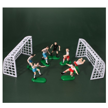[Clear stock] Football soccer player toy one team value pack set ...