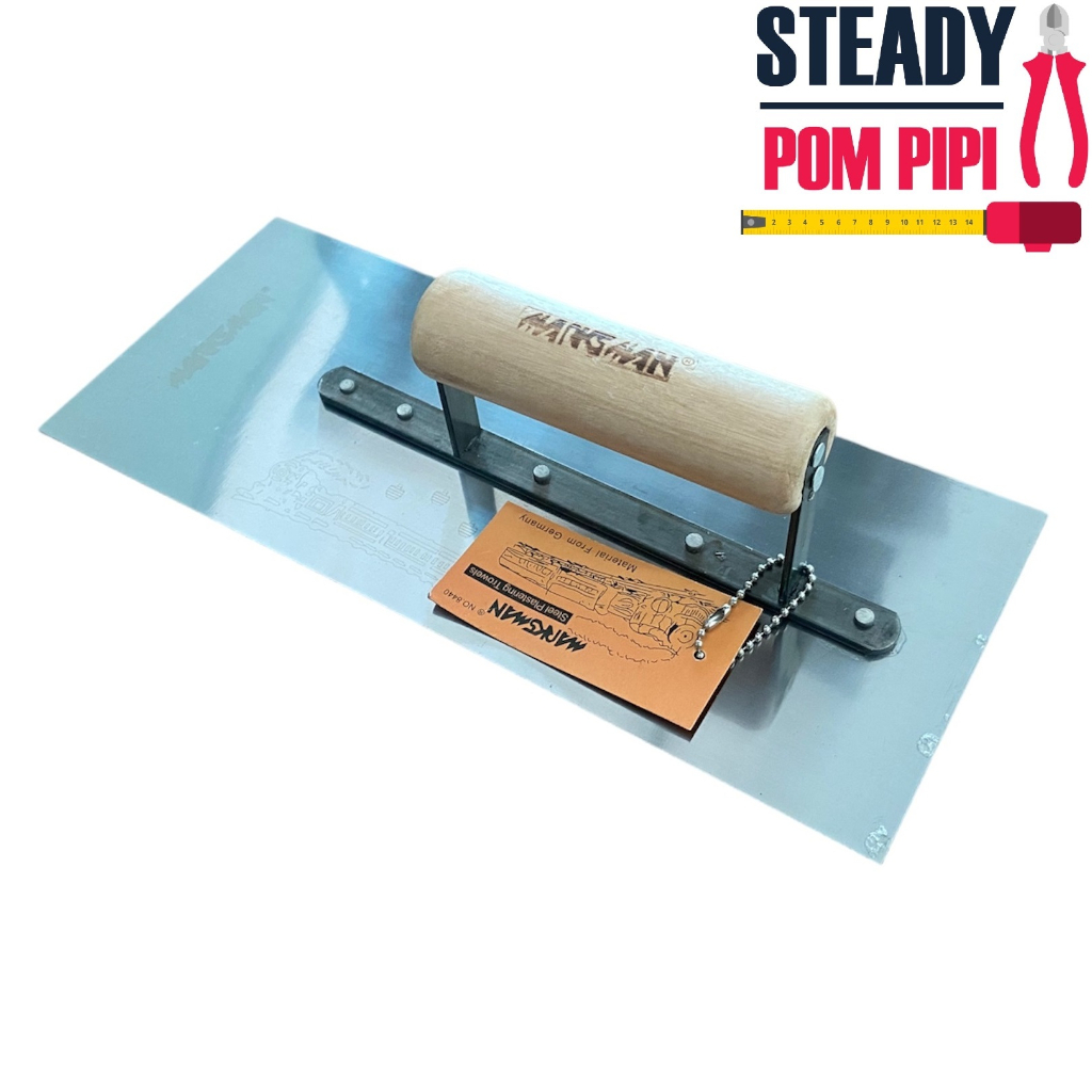 STAINLESS STEEL PLASTERING CEMENT TROWEL / SUDU SIMEN / SUDU CEMENT ...