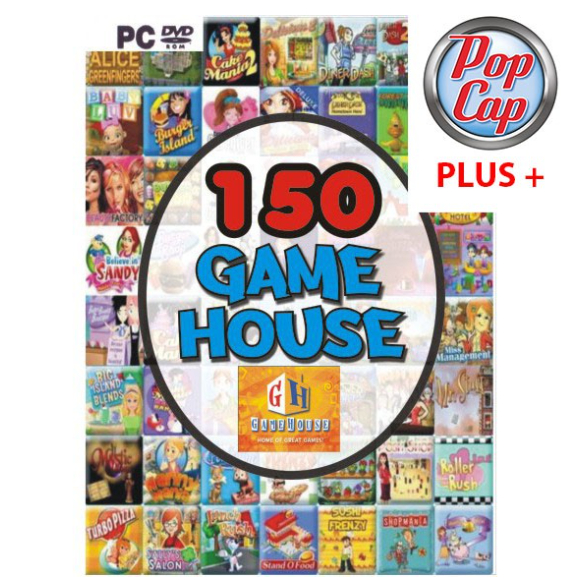 [Fast Reply]150 Gamehouse Games Complete Pack for PC [DIGITAL DOWNLOAD ...