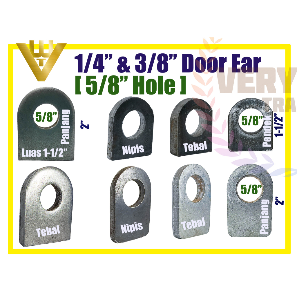 VERYWELD Welding Metal Door Ear / Telinga Welding Besi / Ear Bracket ... VERYWELD Welding Metal Door Ear / Telinga Welding Besi / Ear Bracket ...