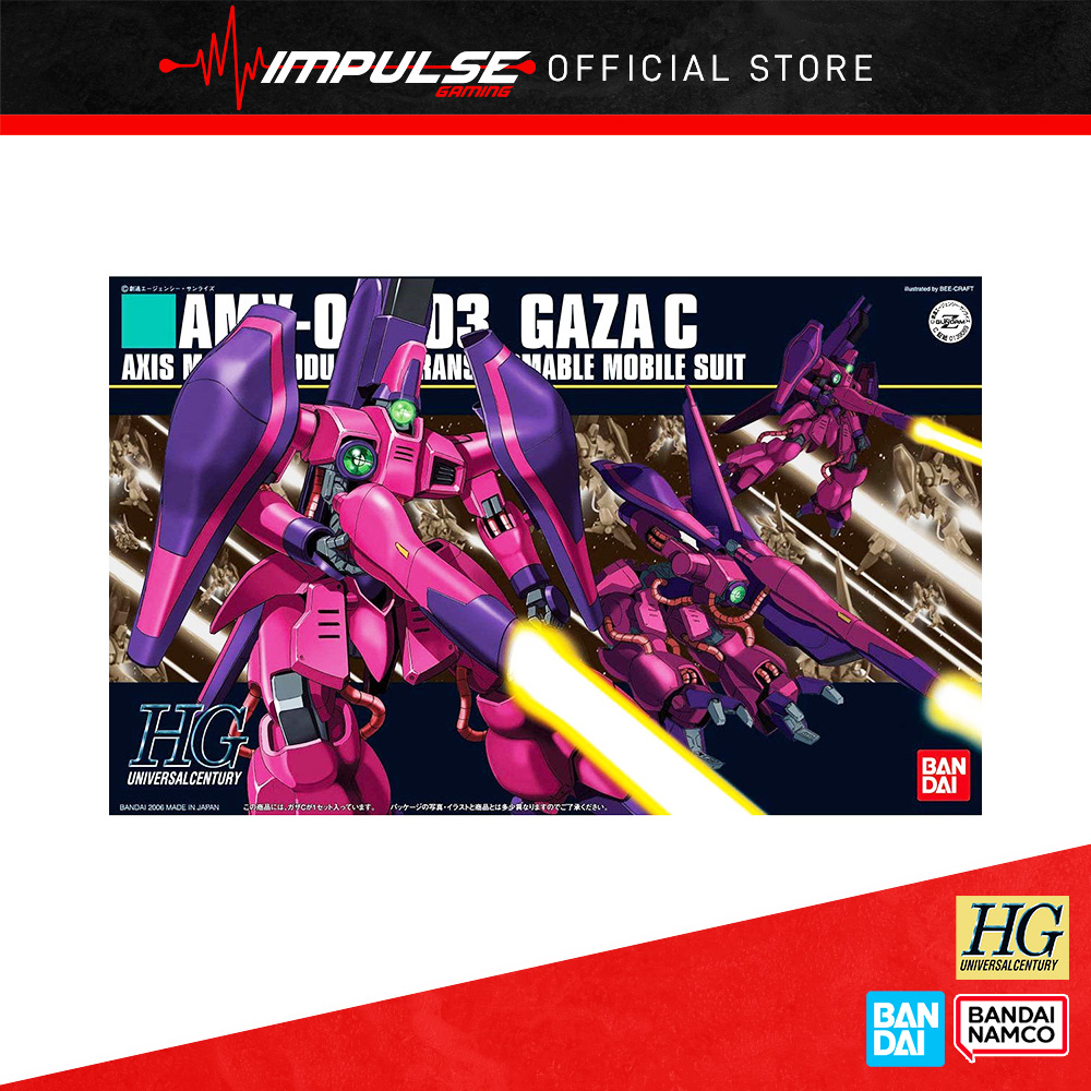 Bandai HGUC 1/144 Gaza C (Normal Type) (5057741) / HG | Shopee Malaysia