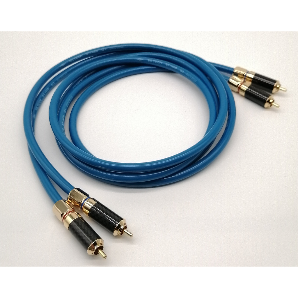 《READY STOCK》SILTECH ST-48B G3 Silver Plated RCA Interconnect Cable ...