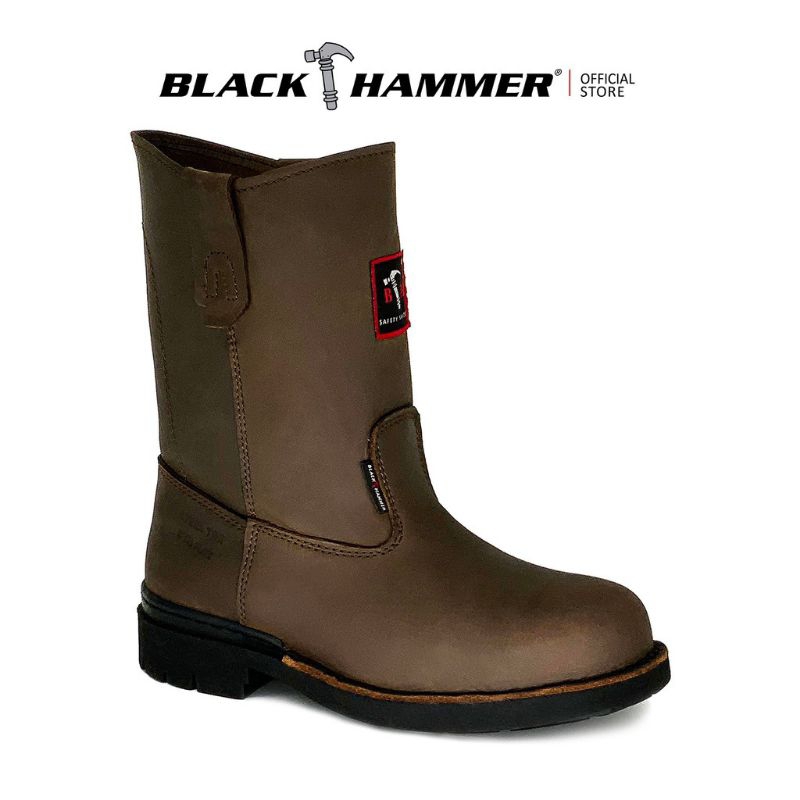 BLACK HAMMER HIGH CUT SAFETY BOOTS MODEL 4755 | Shopee Malaysia
