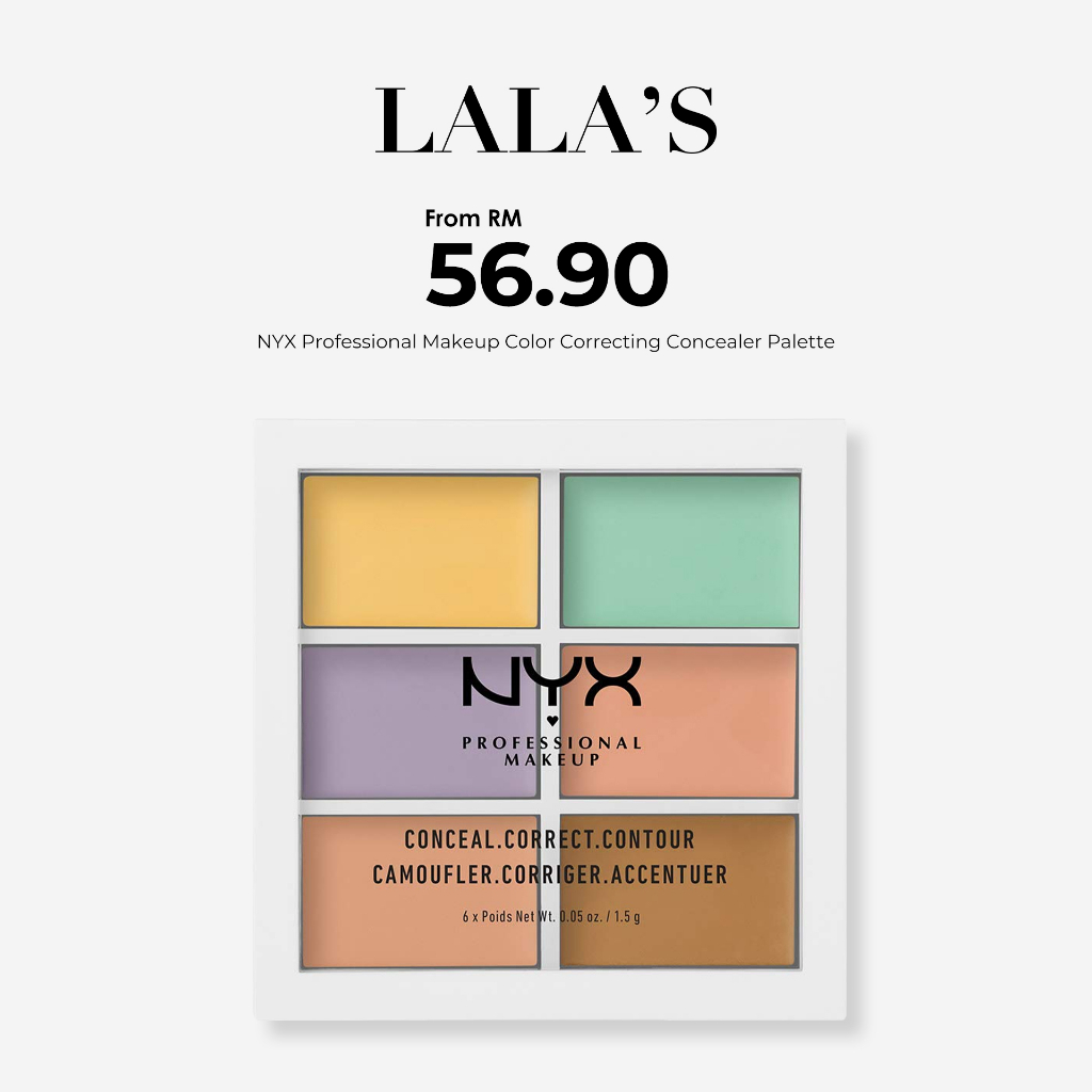 NYX Professional Makeup Color Correcting Concealer Palette [READY STOCK ...