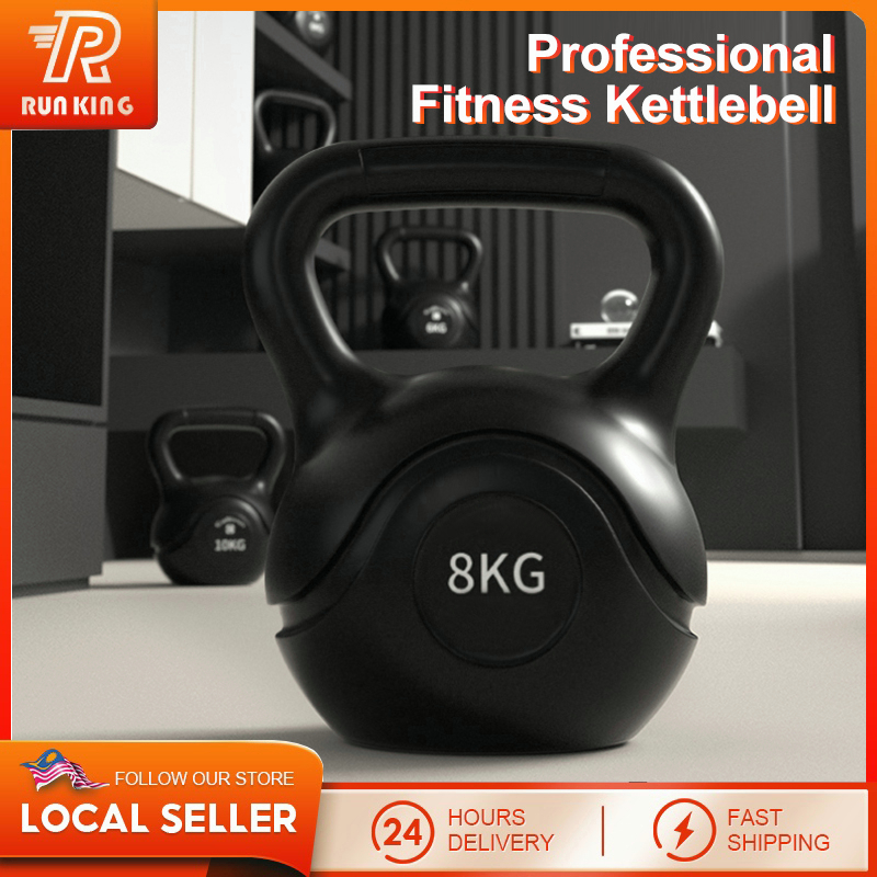 Kettlebell Weight Lifting 2kg/4kg/6kg/8kg/10kg Gym Training Home Fitness weight lifting dumbbell ...