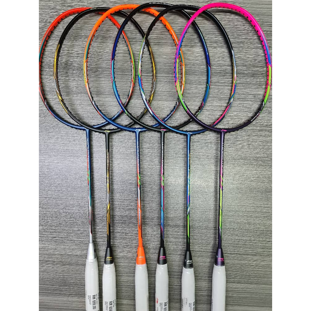 LINING WINDSTORM 72 RACKET FREE GRIP | Shopee Malaysia