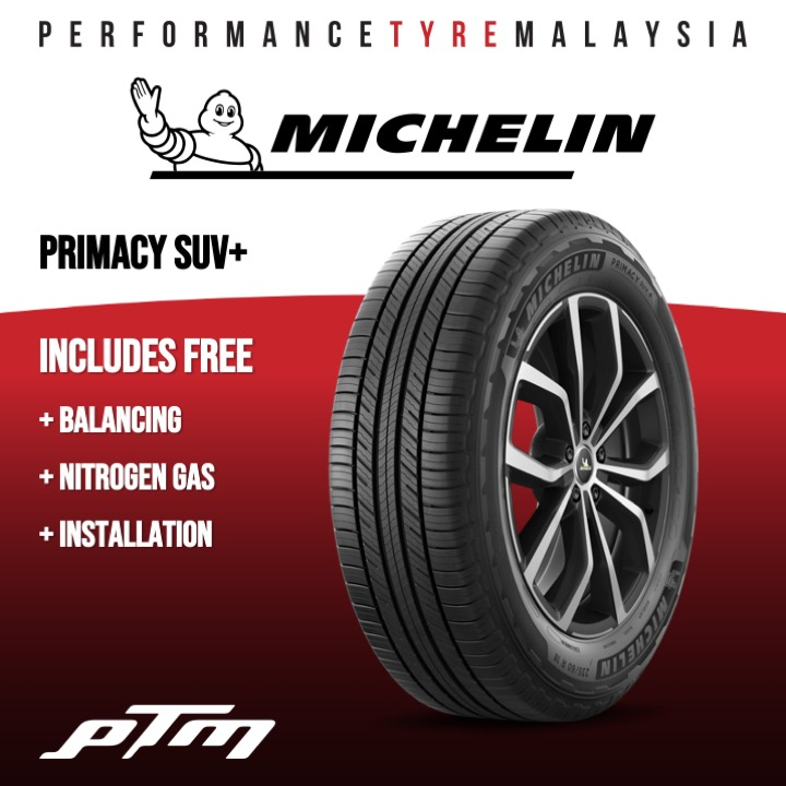 16 17 18 19 20 inch Michelin Primacy SUV+ TYRE (INSTALLATION & DELIVERY) Tayar Tire | Shopee ...