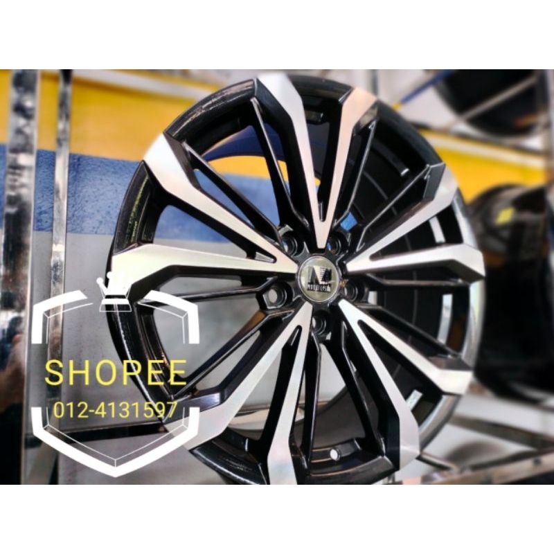 New sport rim 18 inch TOYOTA Modellista cpy RM2000 4PC RIM (KENA BELI ...